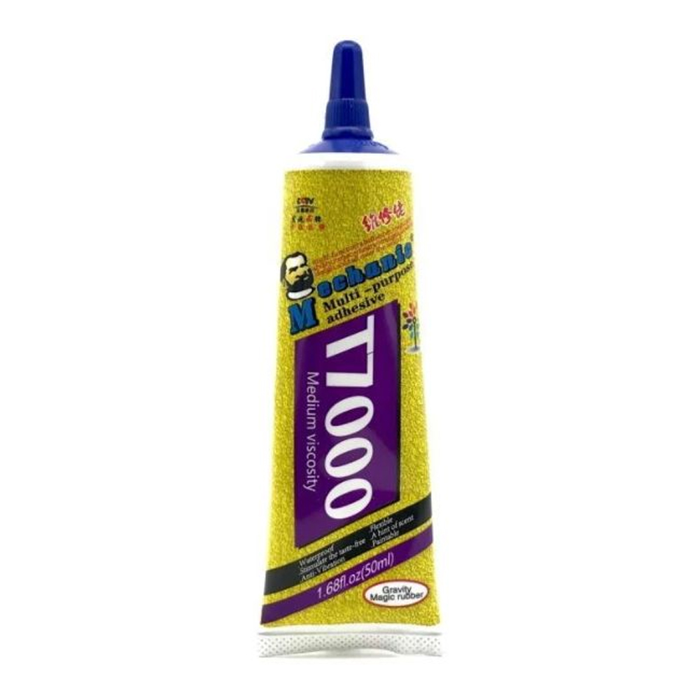 Клей-герметик Mechanic T-7000 (Чорний / 50 ml) - Mechanic Ukraine